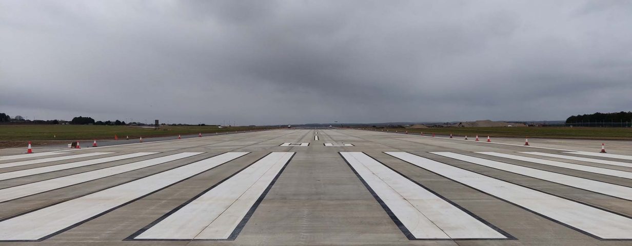 RAF Marham, New Runway & Hangar - TWO PLUS TWO